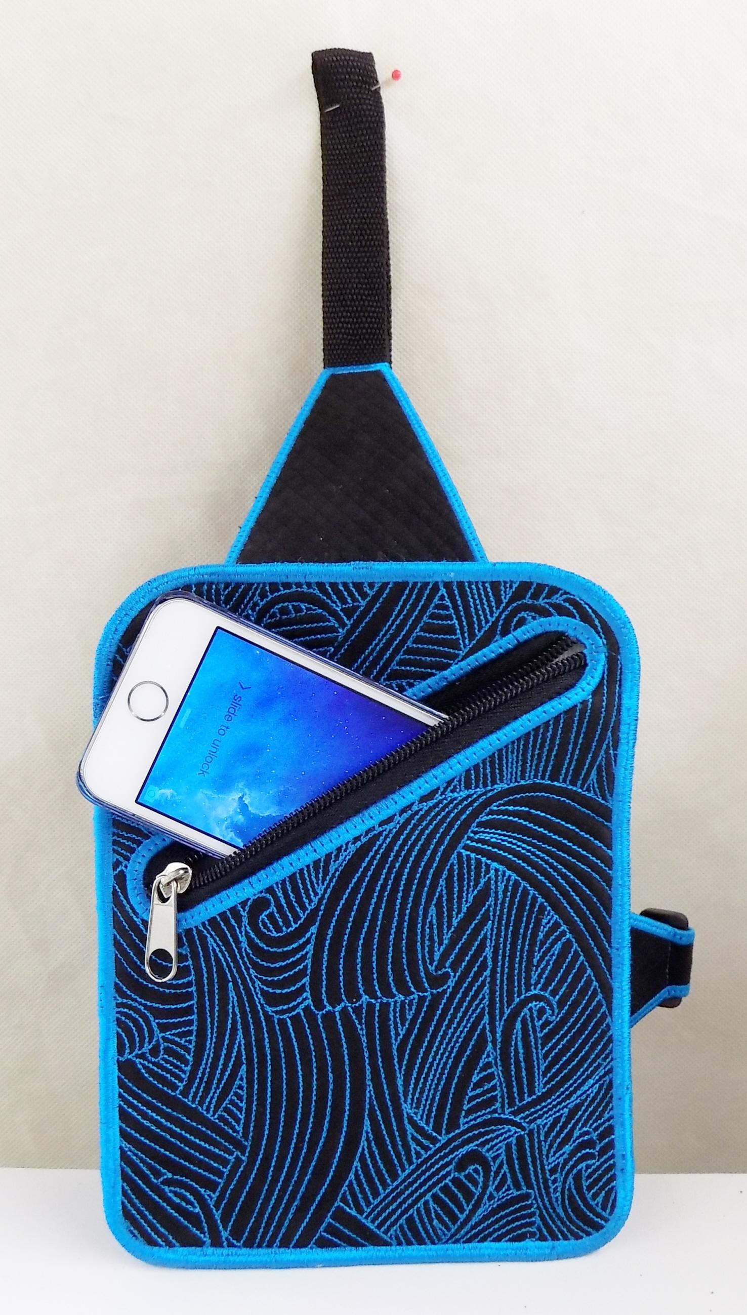 TDZ198 - Waves Pouch Large - TouchDezines